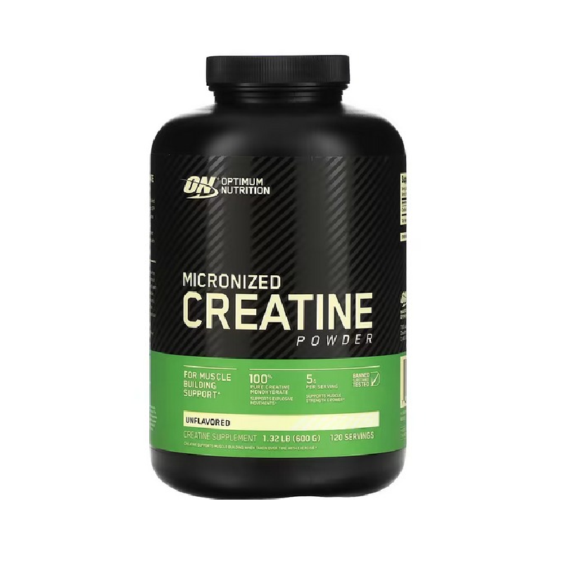 Optimum Nutrition Micronized Creatine Powder-600G-120Serv-Unflavoured ...