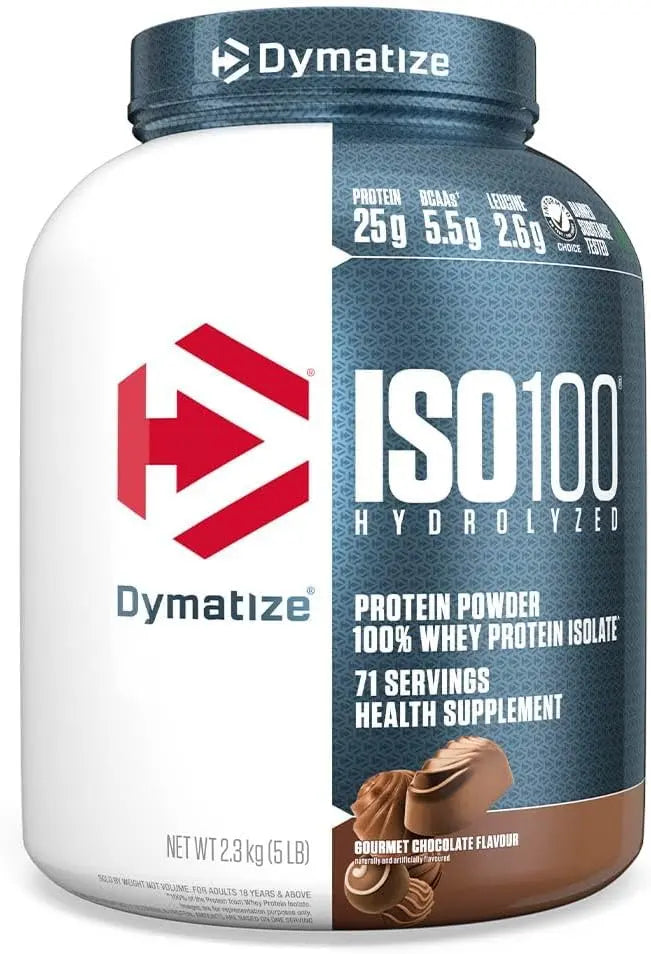 Dymatize Iso100 Hydrolyzed-2.3KG.-70Serv.Gourmet Chocolate – Energy ...