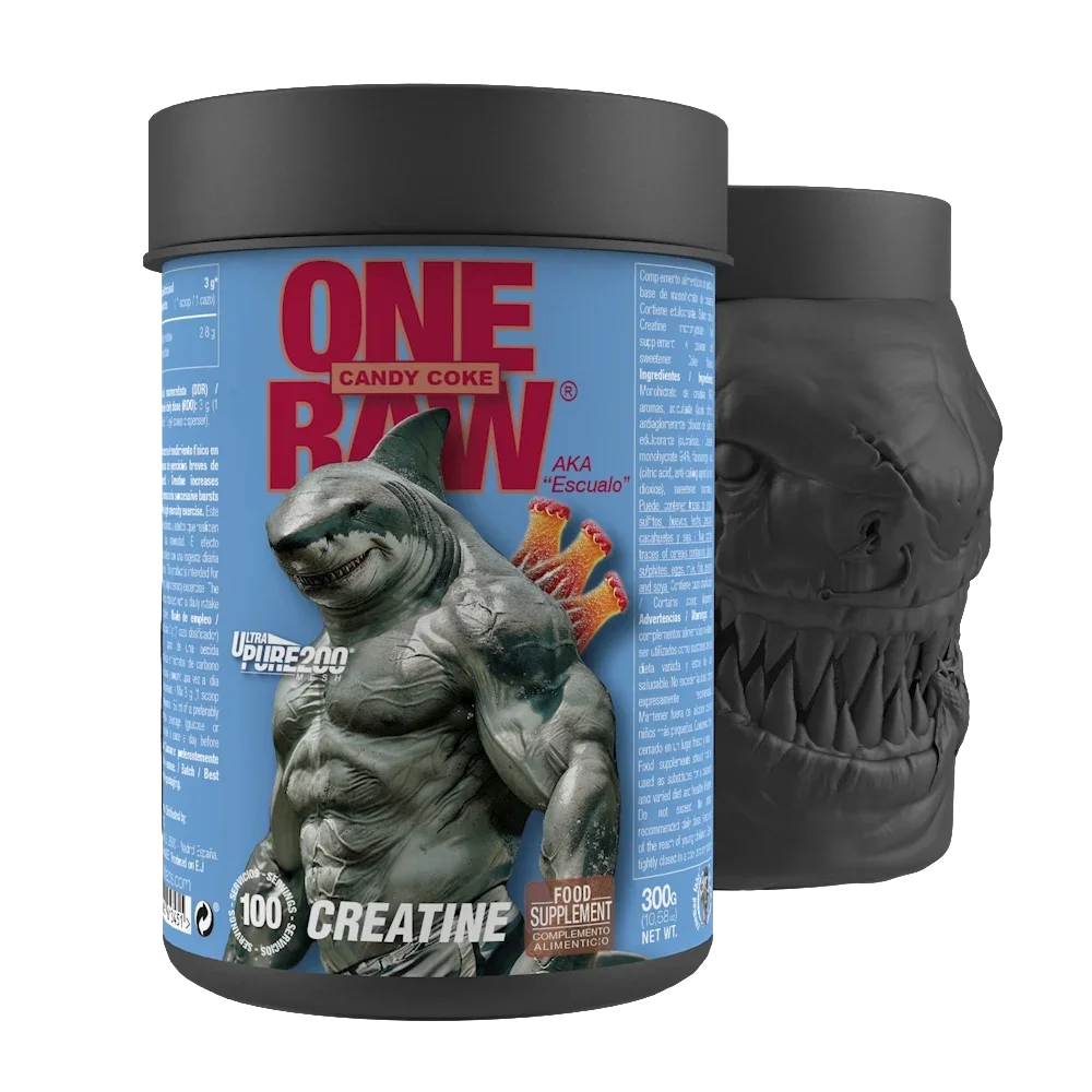 ZooMad Labs, One Raw Creatine Monohydrate-300G-100 Serving-Candy Coke ...