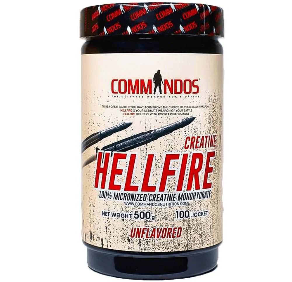 Hell Fire Creatine Micronized-100Serv-500G – Energy Supplements EG
