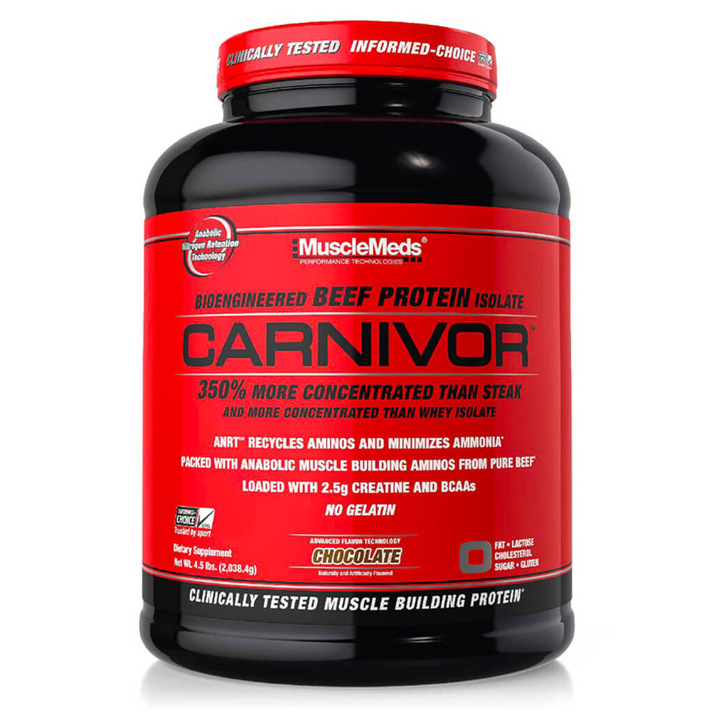 Musclemeds Bioengineered Beef Protein isolate Carnivor-56Serv.-2075G-C ...