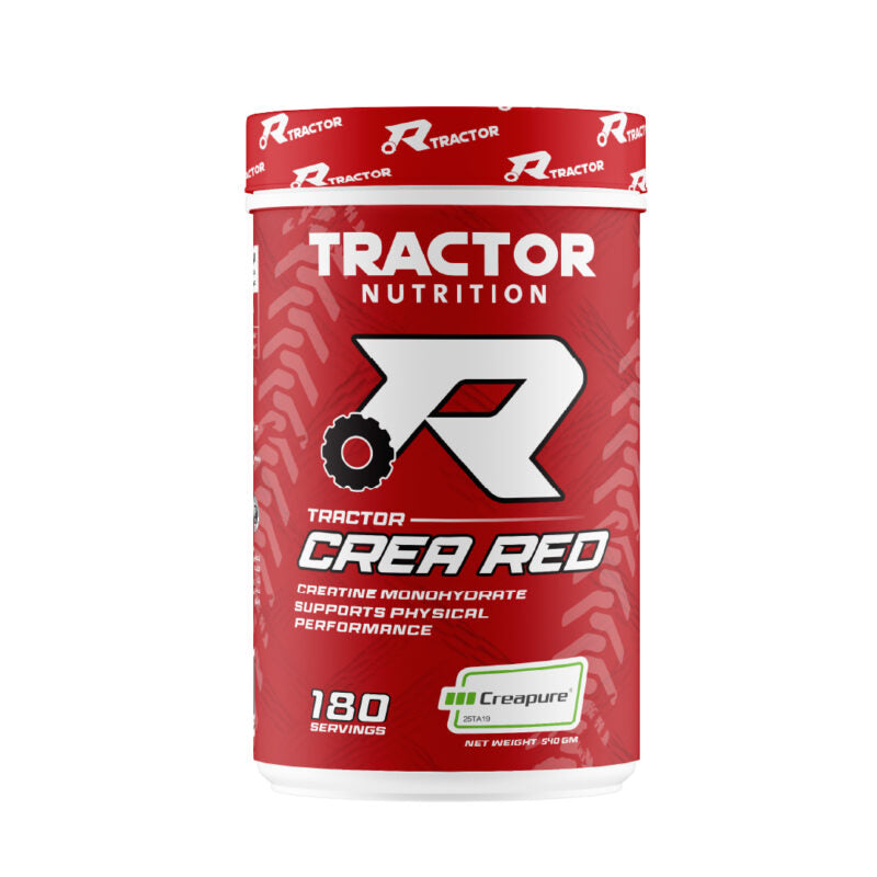 Tractor Creatine 100%Micronized Creatine Crea Red -540g -180serv.-Unfl ...